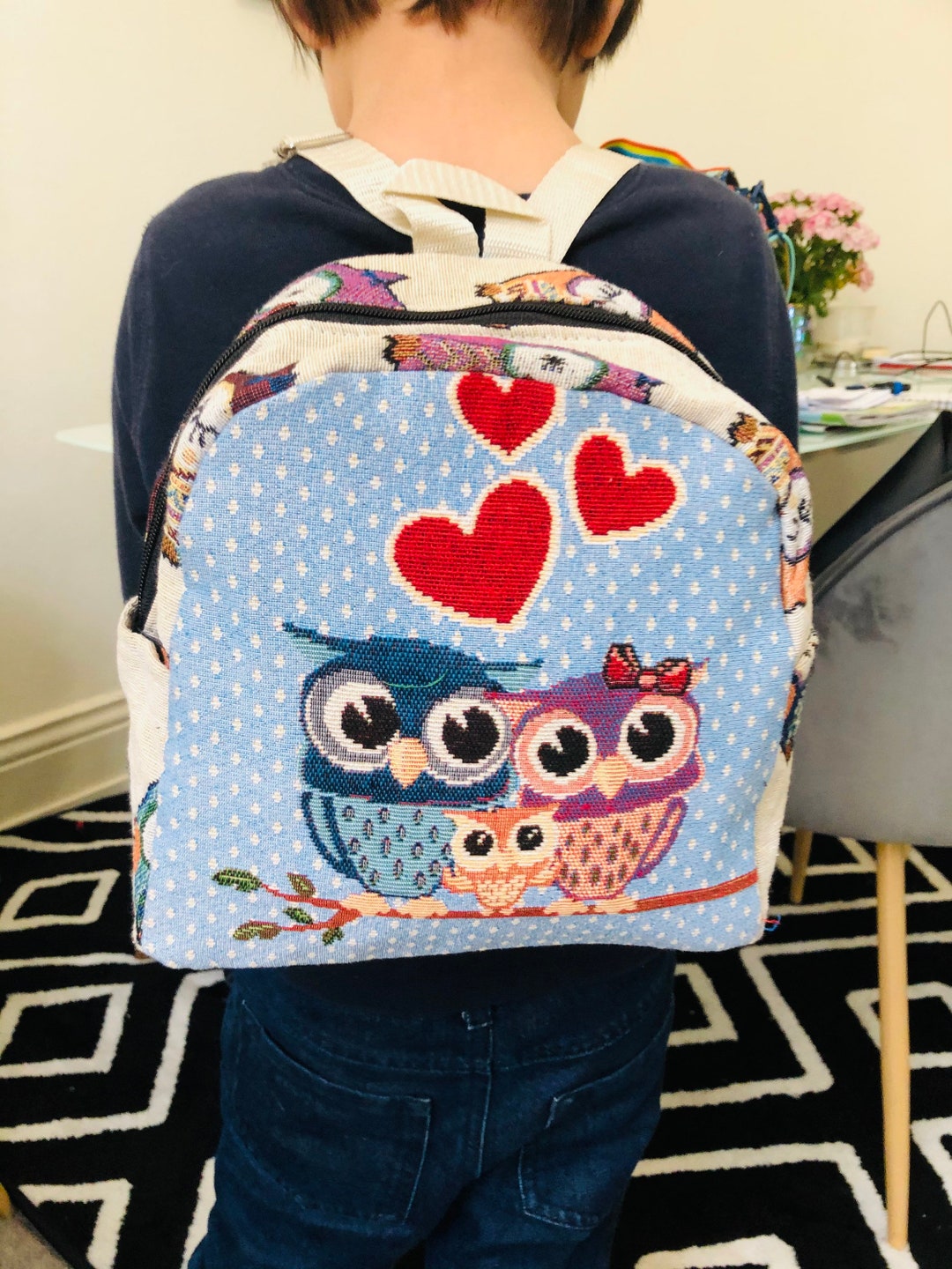 Owl Backpack for Kids, Handmade Owl Backpacks, Owl Backpacks - Etsy
