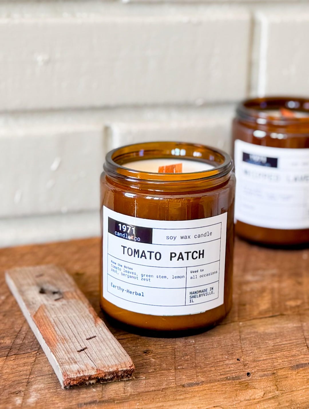 Tomato Patch Soy Candle or Melts: Garden Fresh Scent, Earthy Herbal - Etsy