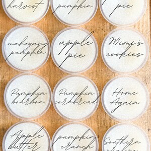 Fall Wax Melt Sampler Pack Set of 12 - Etsy