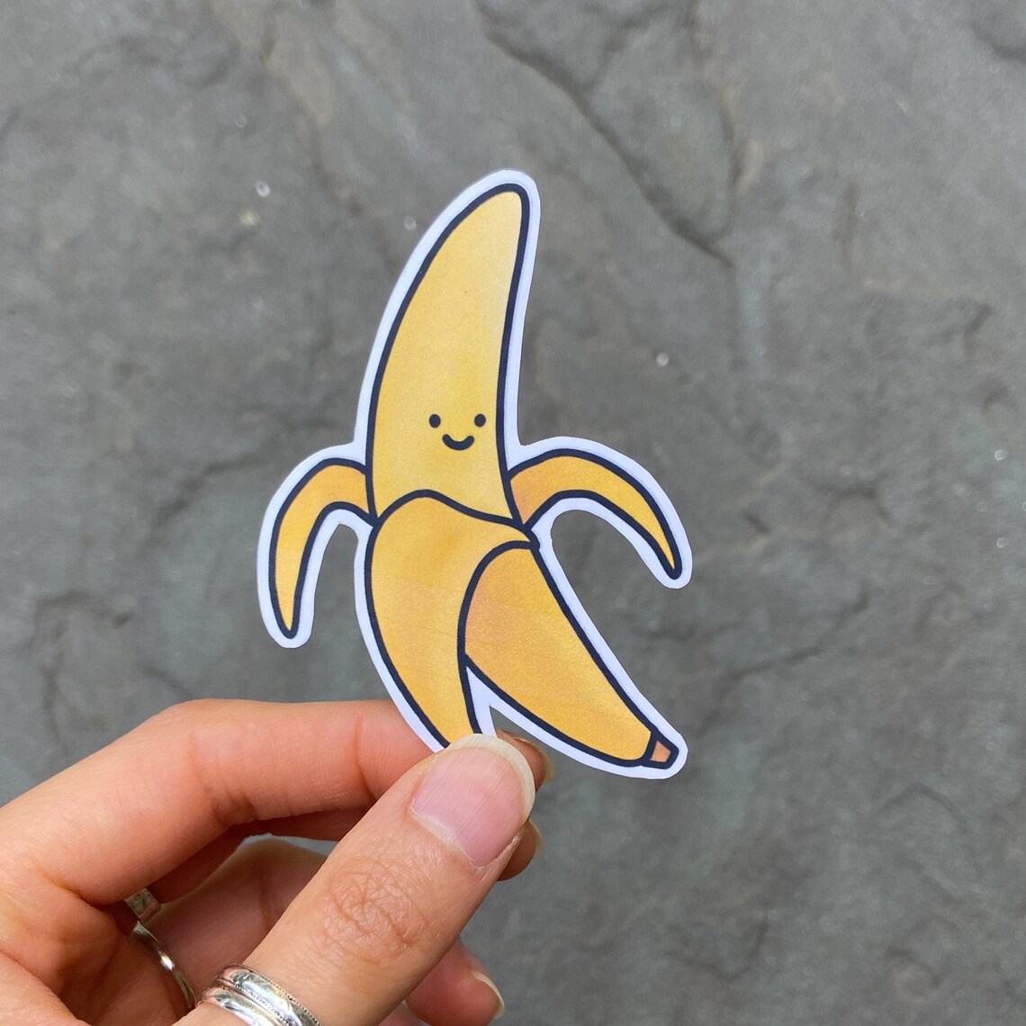 Banana Sticker, Cute Stickers, Trendy Stickers, Laptop Decal, Water ...