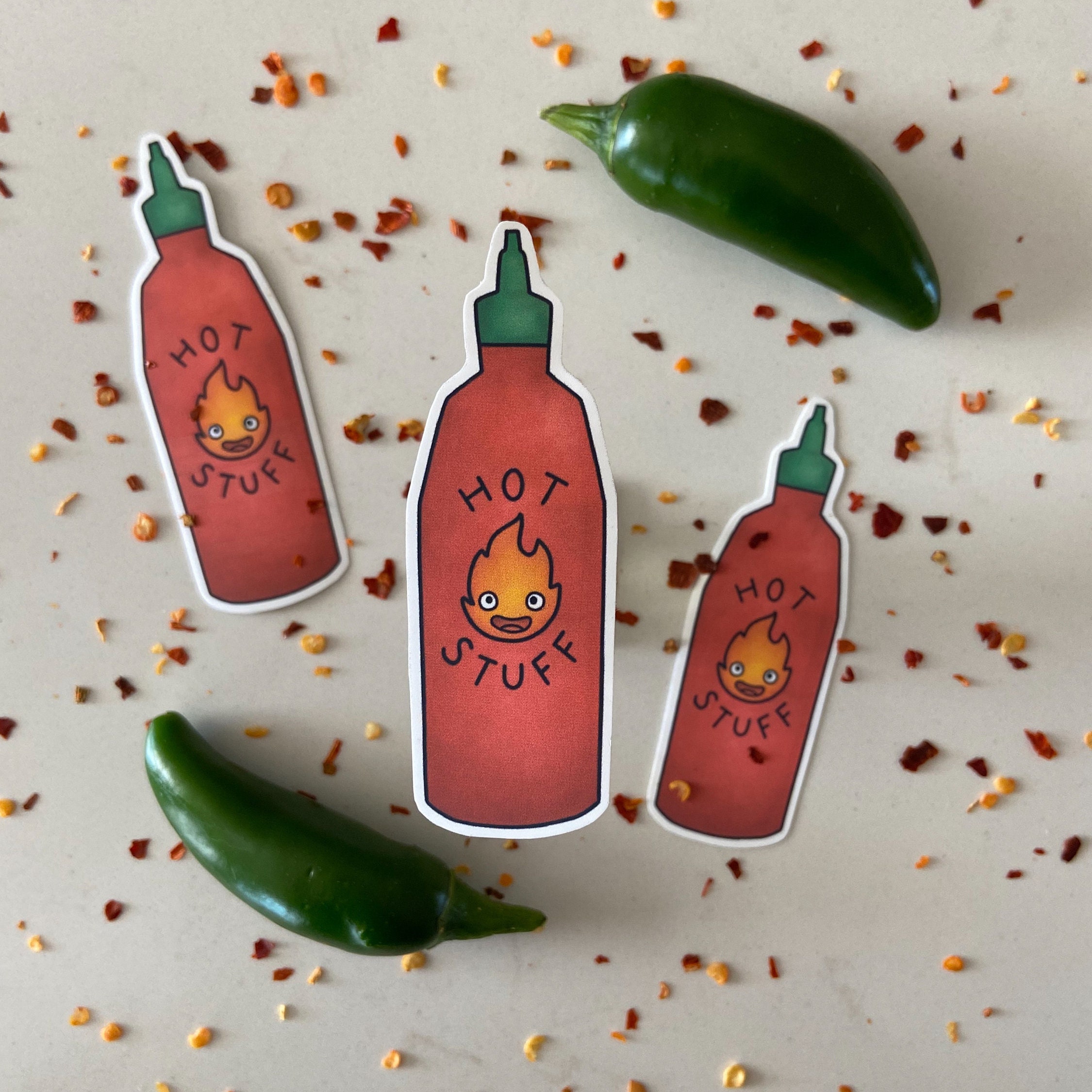 Hot Stuff Sticker Cute Stickers Trendy Stickers Laptop - Etsy