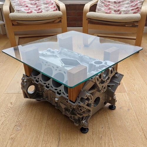 Jaguar V8 Engine Coffee Table - Etsy