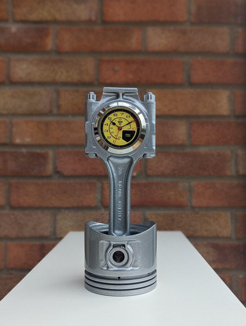 Jaguar V12 Piston Clock - Etsy