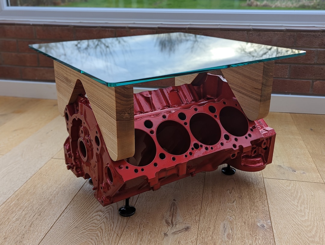Chevrolet Corvette 5.7 Small Block V8 Engine Coffee Table - Etsy