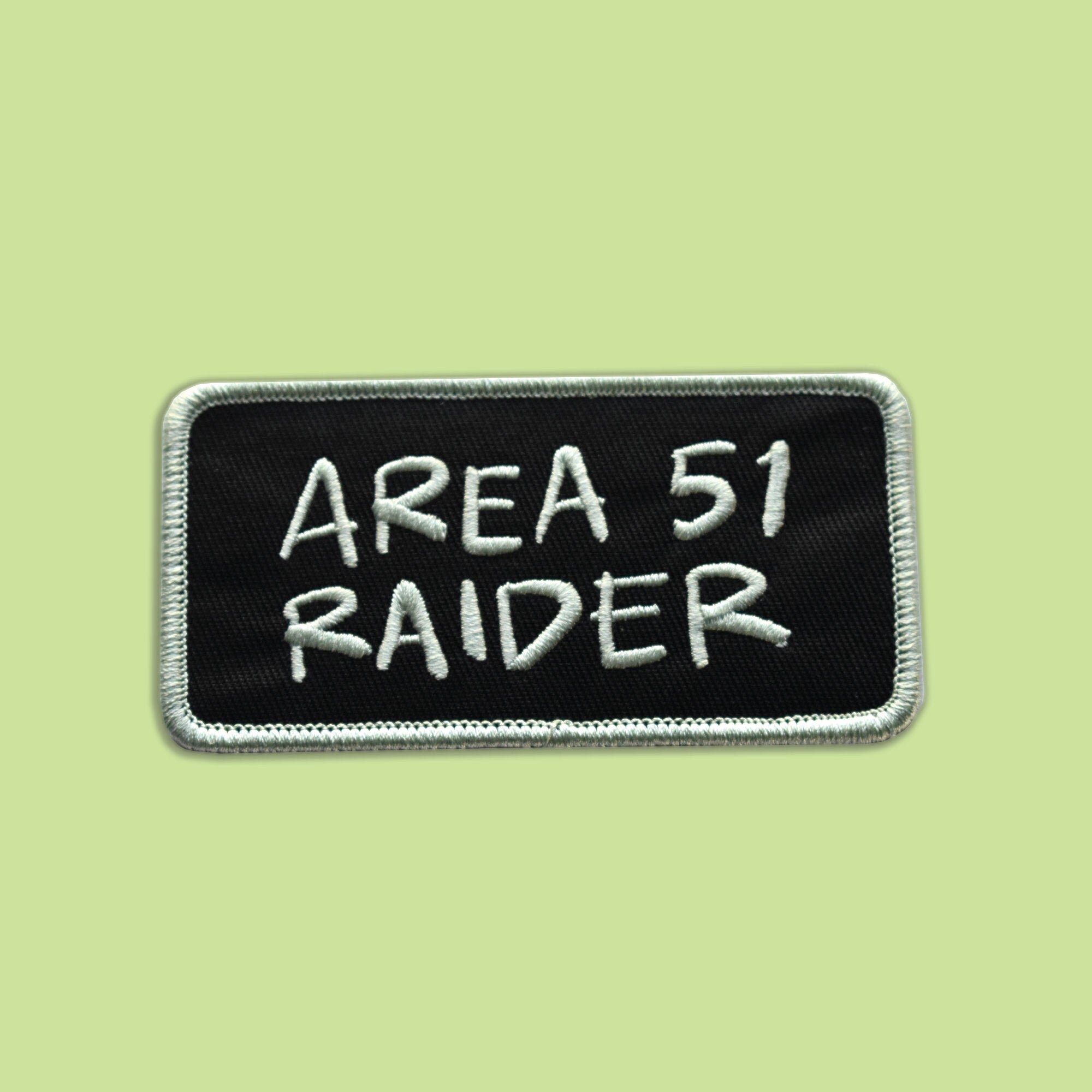 Area 51 Raider Iron on Patch | Etsy