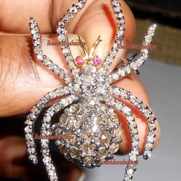 Victorian Spider Brooch - Etsy