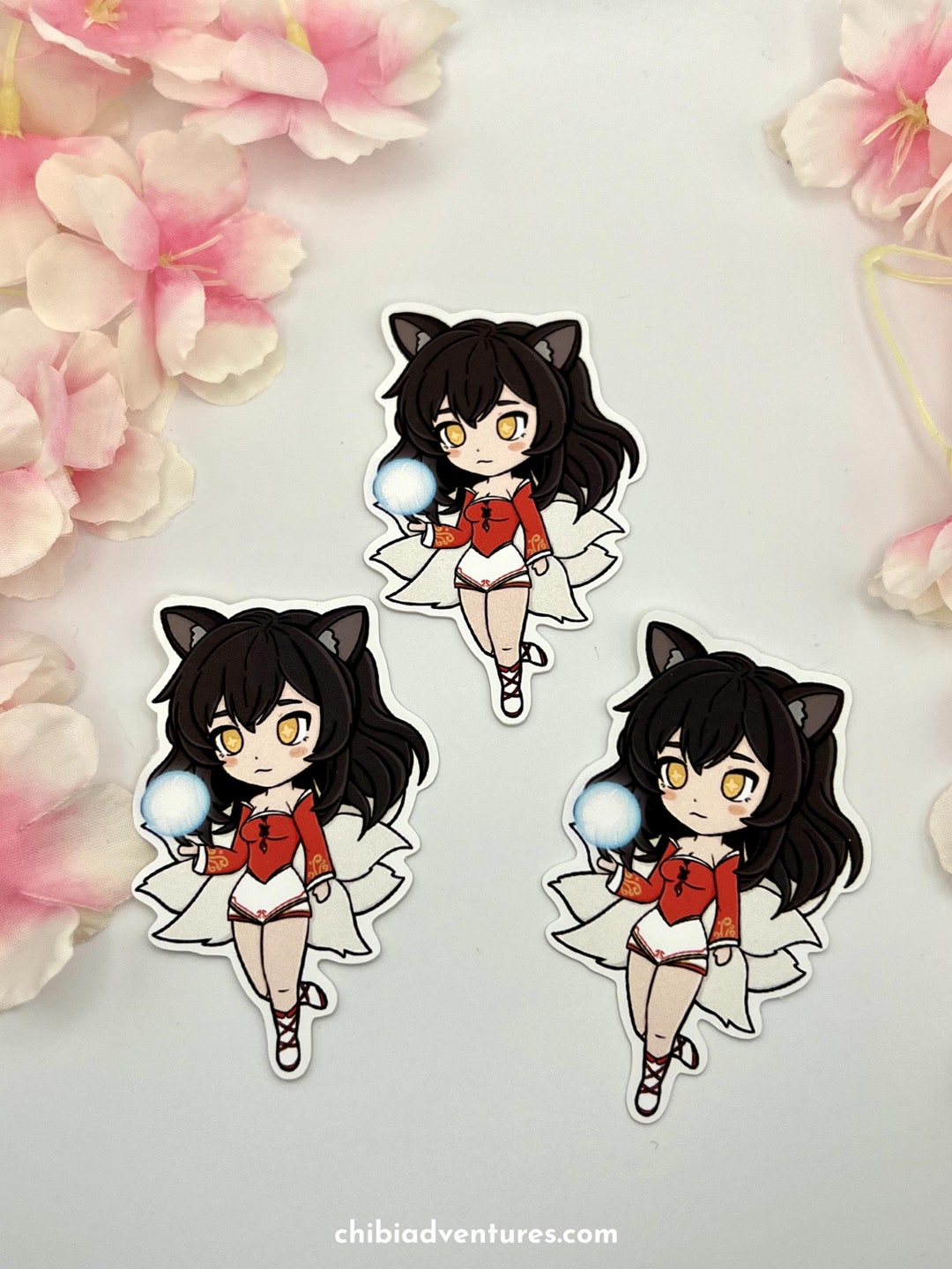 Ahri League of Legends Sticker | Matte and Waterproof Finish | LOL - Etsy