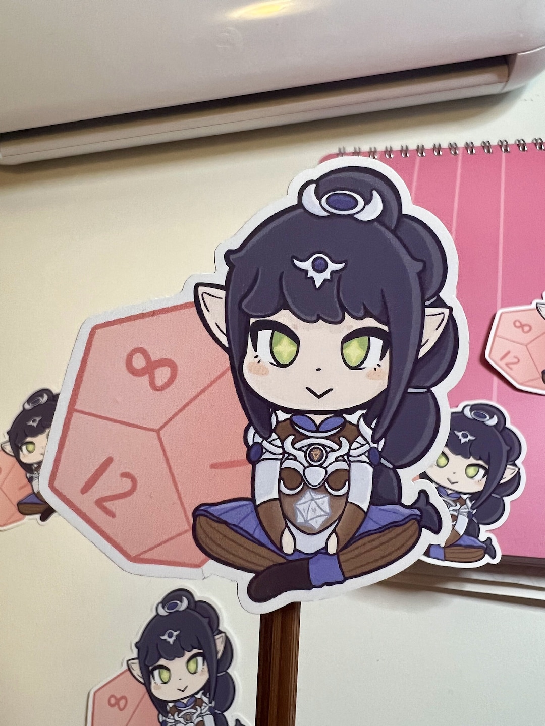 Shadowheart Sticker Baldur's Gate 3 and Dungeons and - Etsy