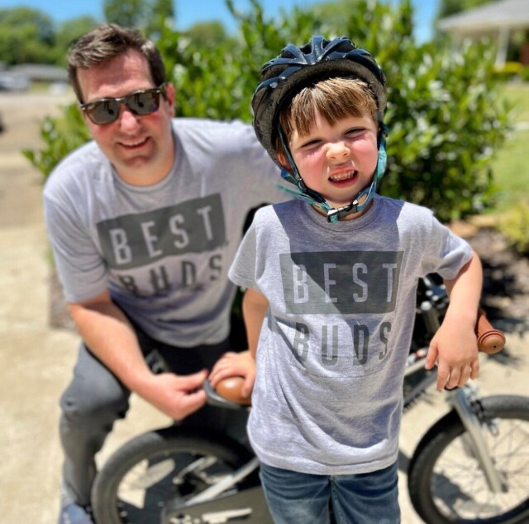 Best Buds Shirt, Fathers Day, Dad and Me, Dad and Son, Best Friends ...
