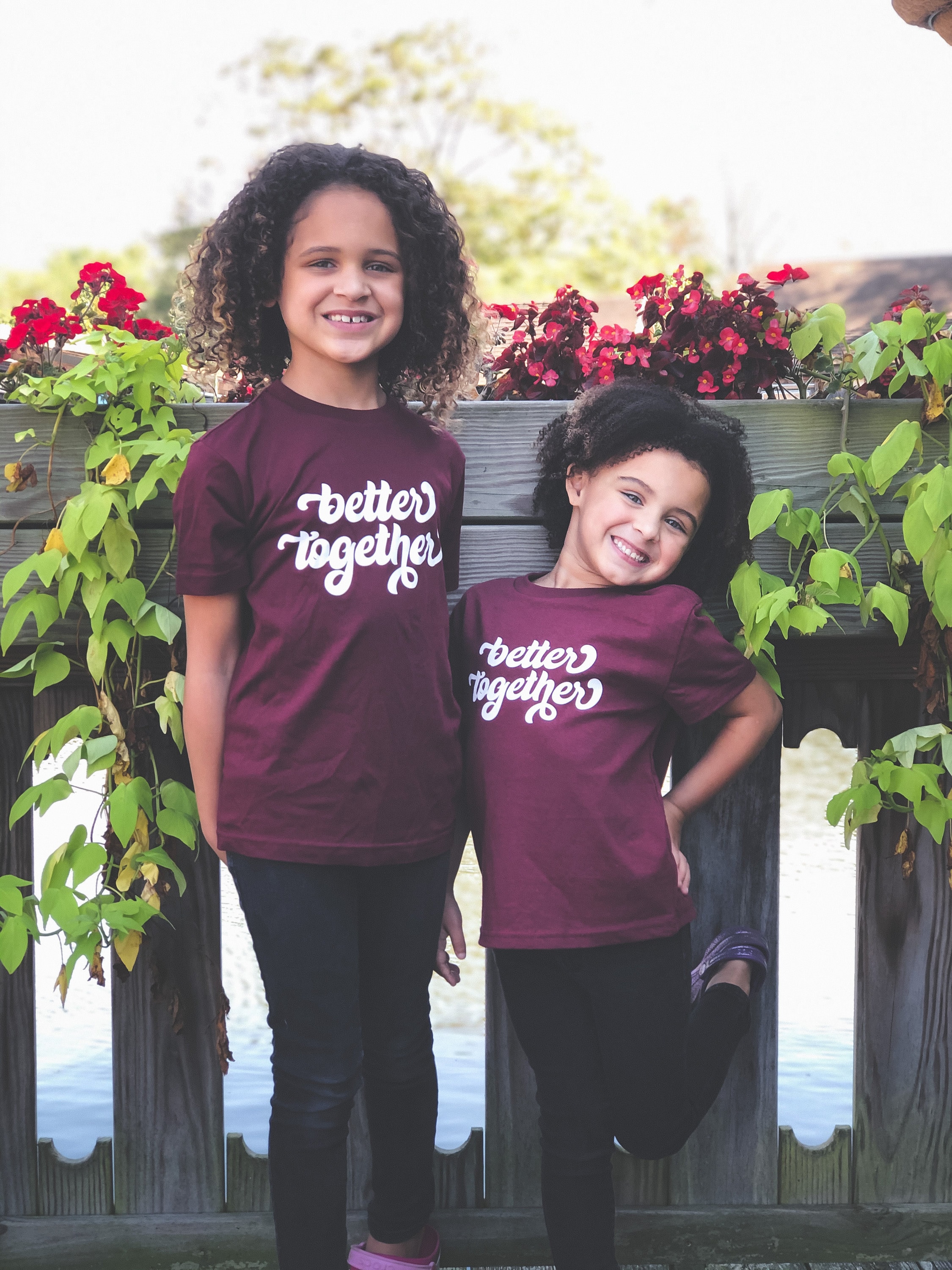 Kid's Better Together Tee; Better Together; Family Matching Shirts, Best Friend Shirts, Cousin ...
