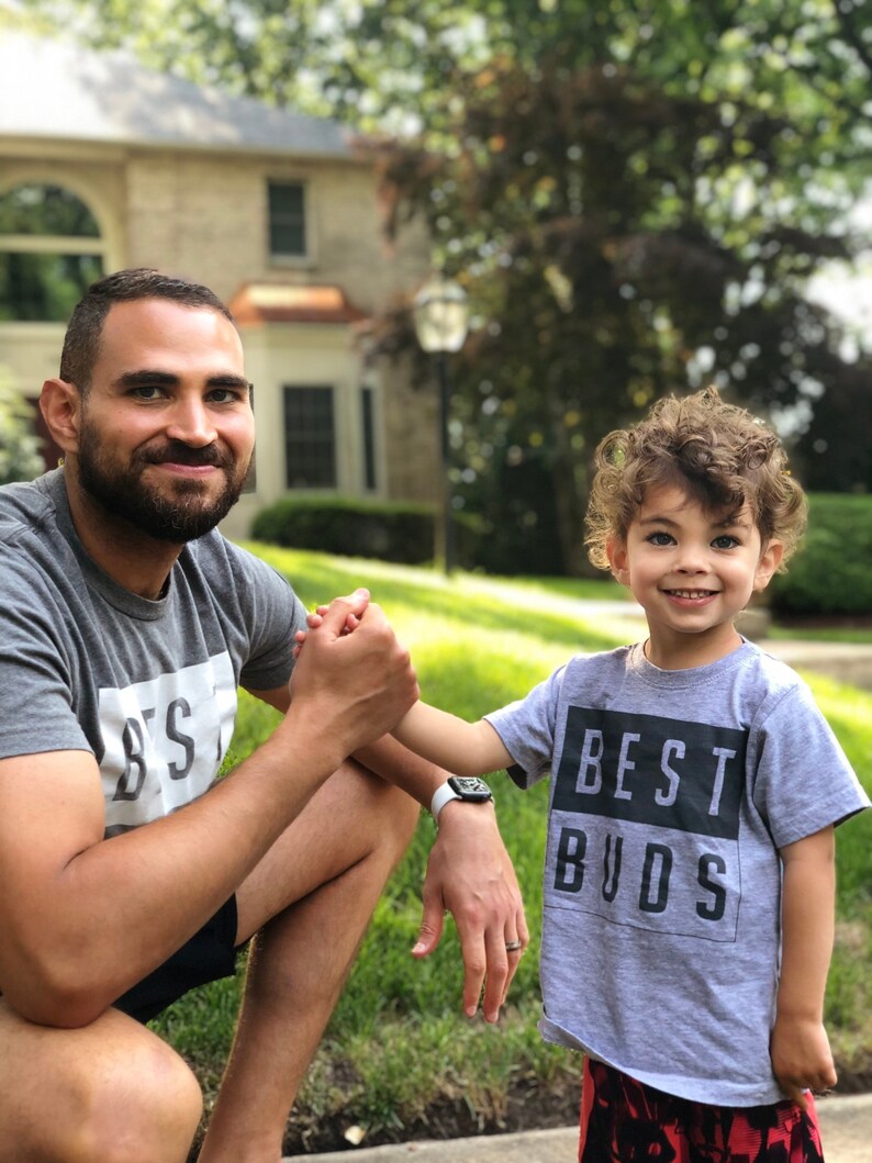 Best Buds Shirt, Fathers Day, Dad and Me, Dad and Son, Best Friends ...