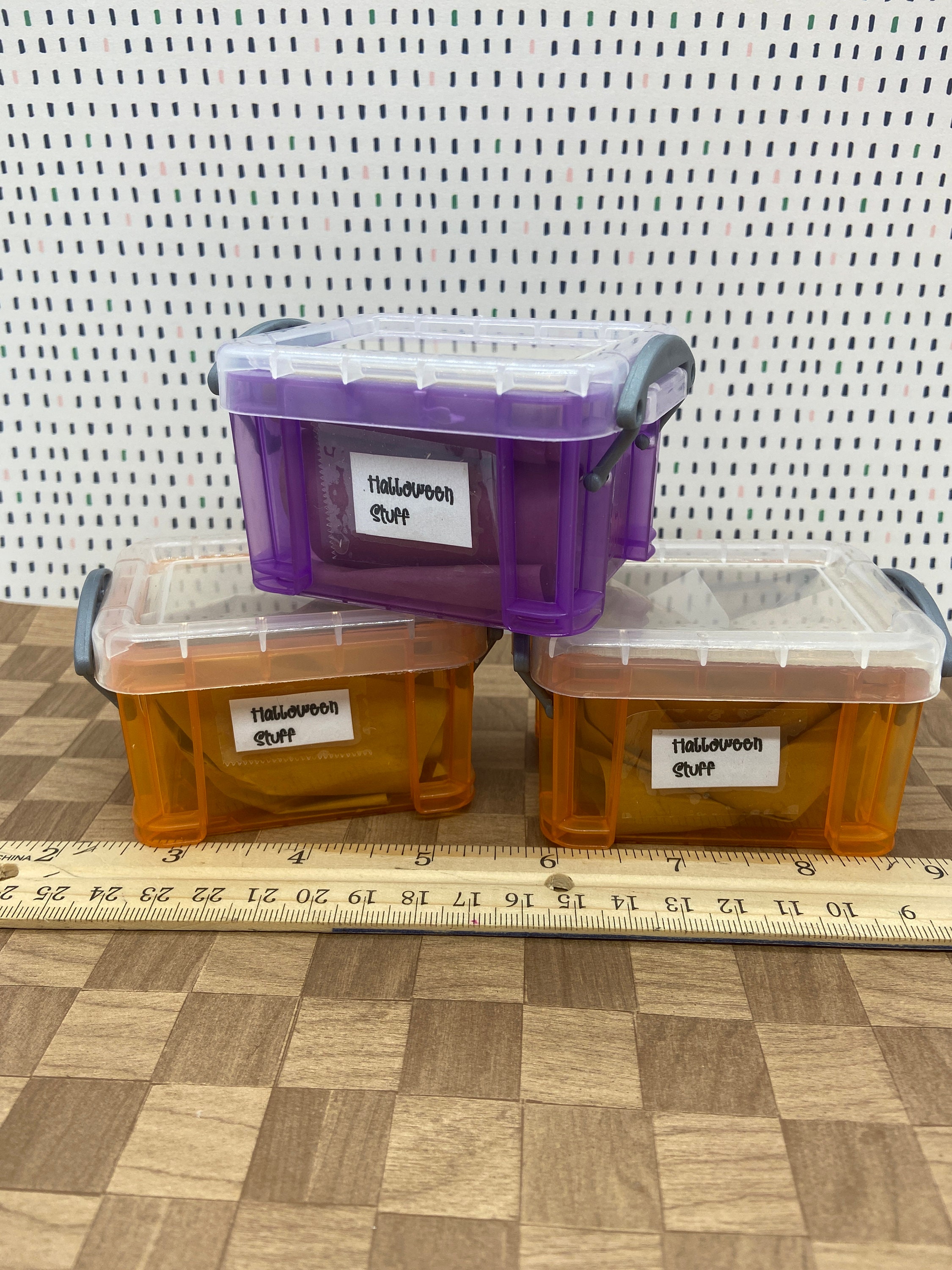 1/12 Halloween Decorations Storage Box - Etsy