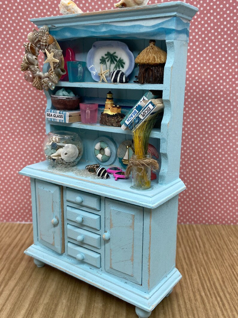 Mini Beach Theme Cabinet - Etsy