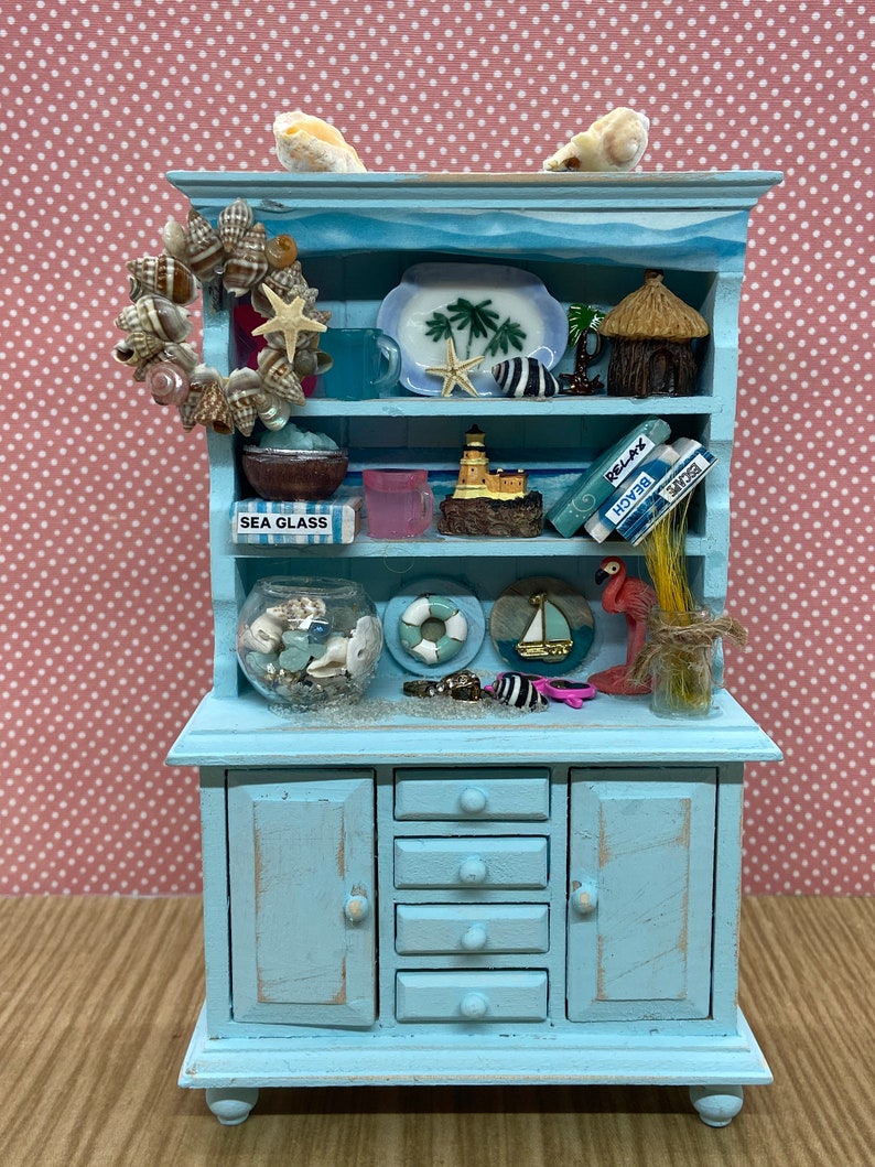 Mini Beach Theme Cabinet - Etsy