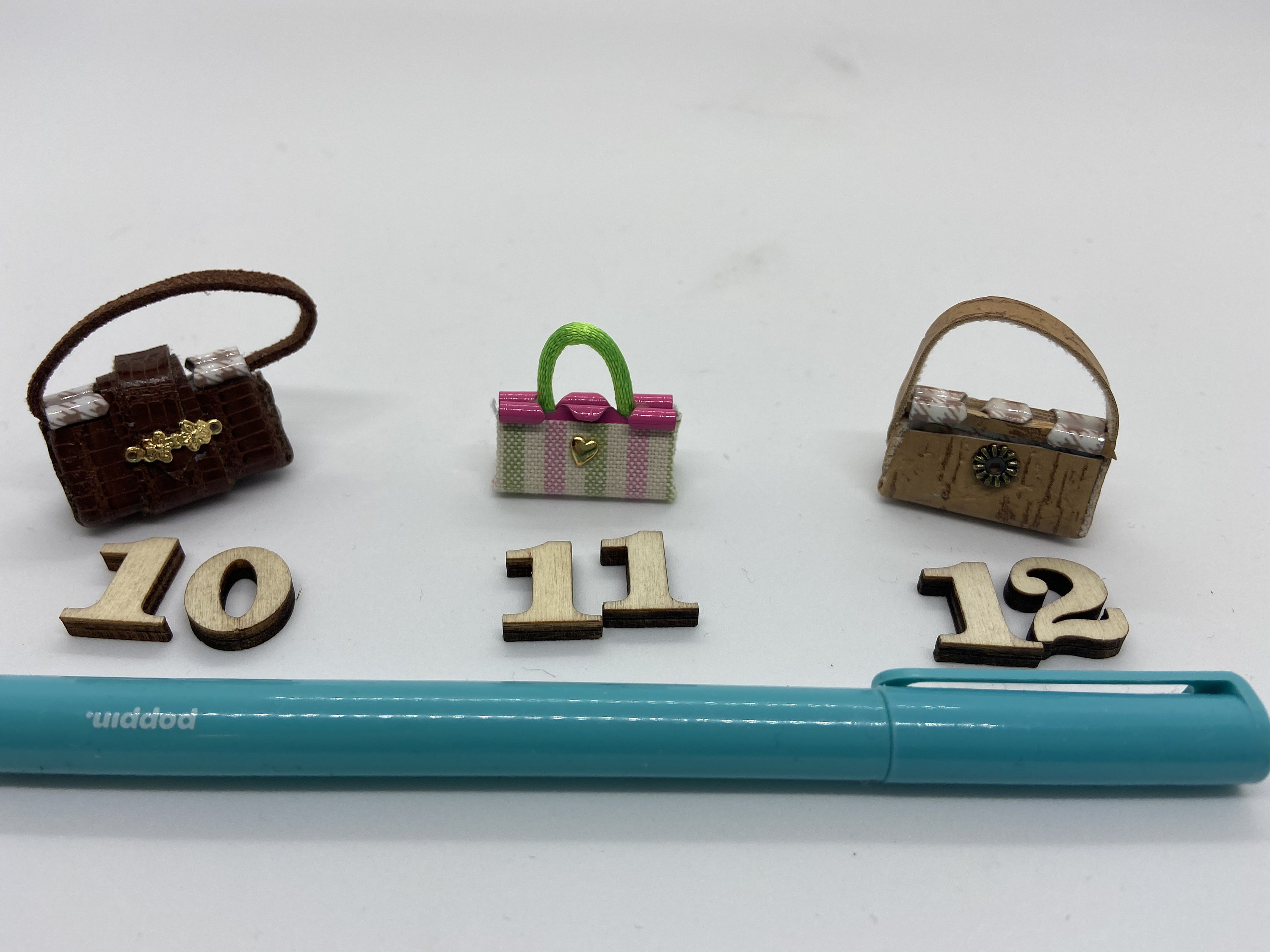 1/12 Tote Bags and Handbags 12 Styles - Etsy