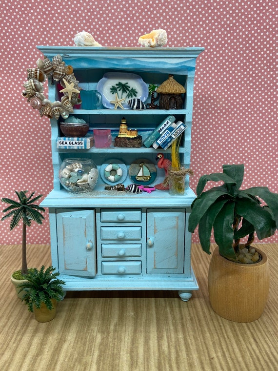 Mini Beach Theme Cabinet | Etsy