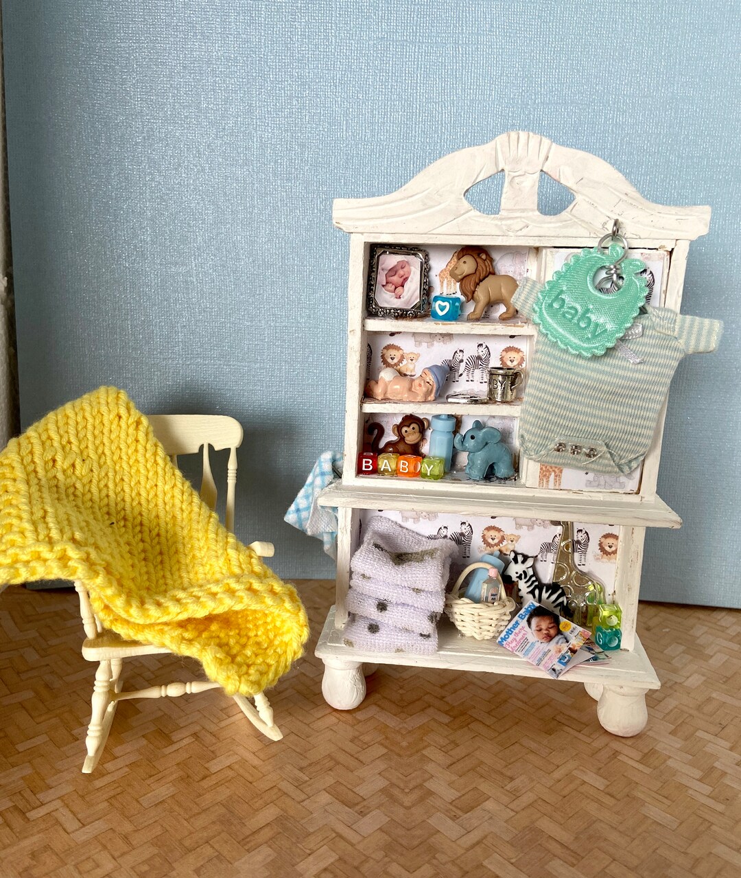 1/12 Baby Boy Cabinet - Etsy