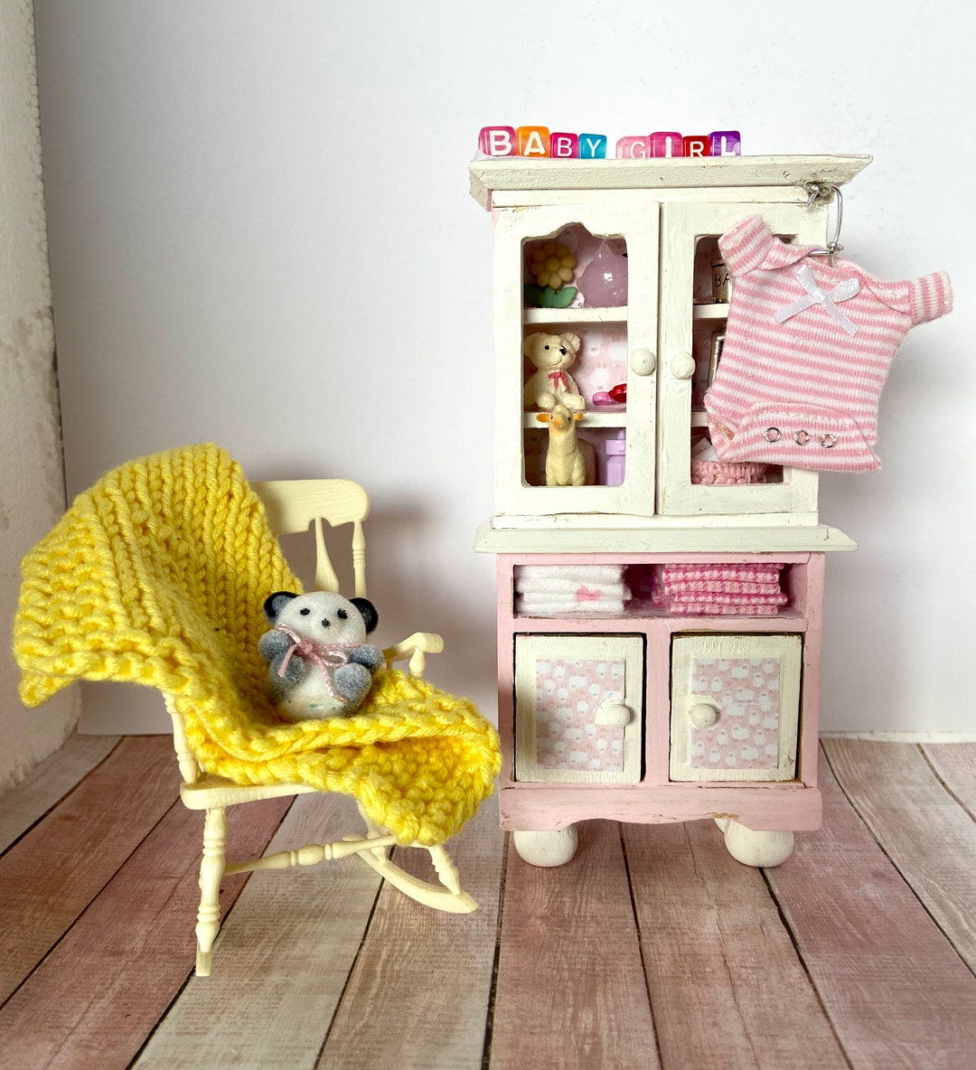 1/12 Baby Girl Cabinet - Etsy