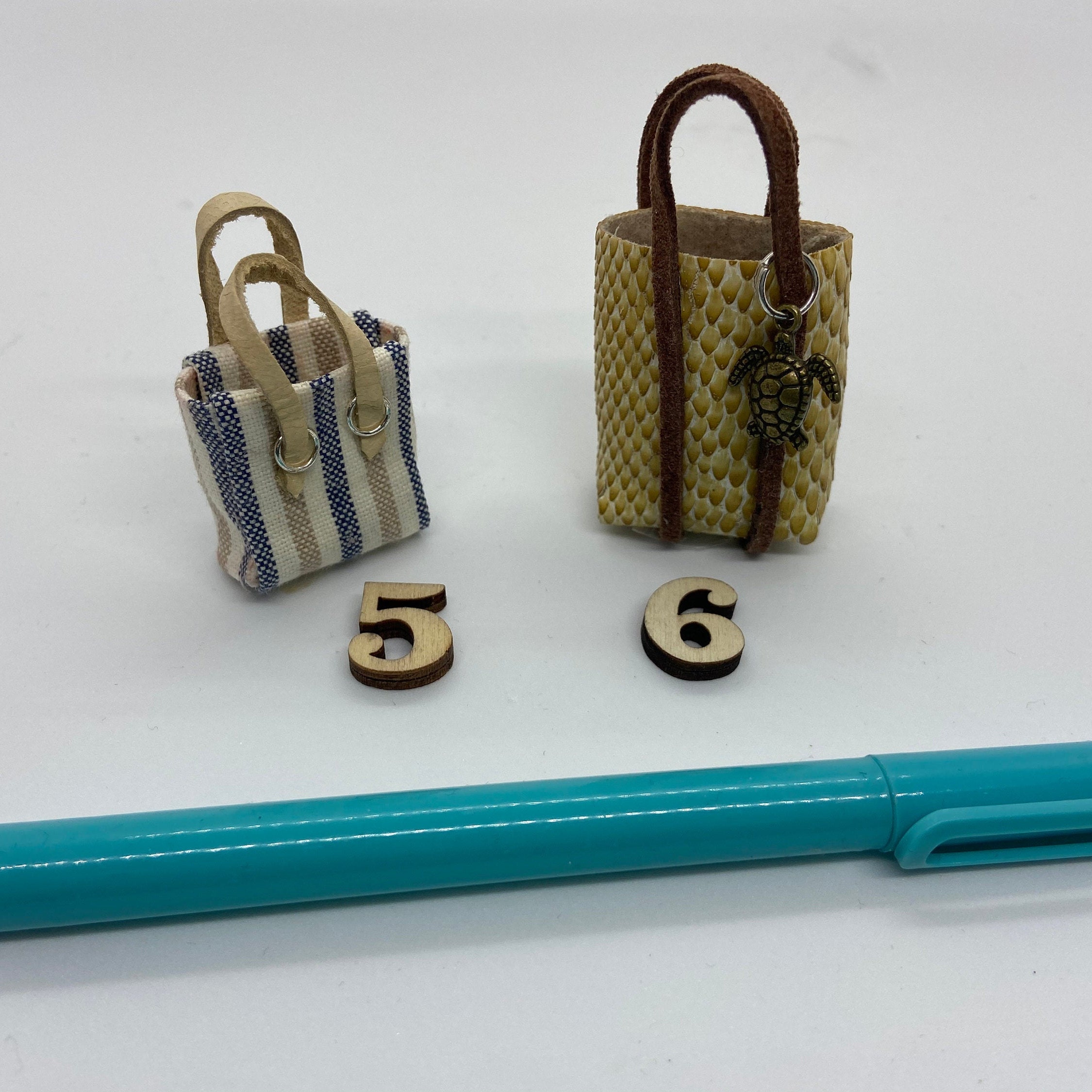 1/12 Tote Bags and Handbags 12 Styles - Etsy