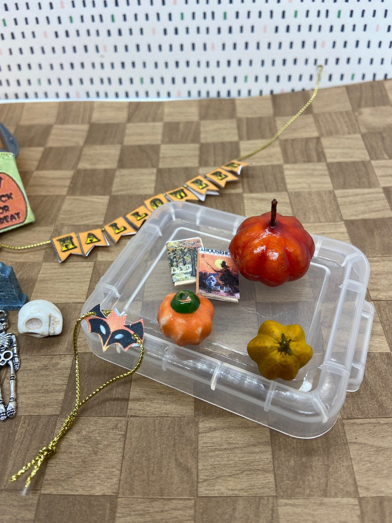 1/12 Halloween Decorations Storage Box - Etsy
