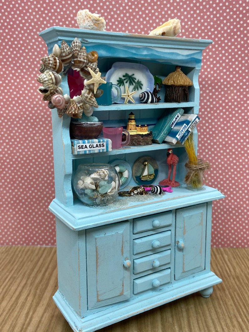 Mini Beach Theme Cabinet - Etsy