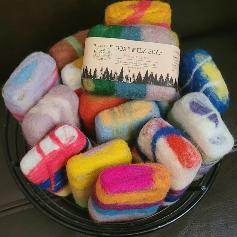 Felted Soap - Etsy