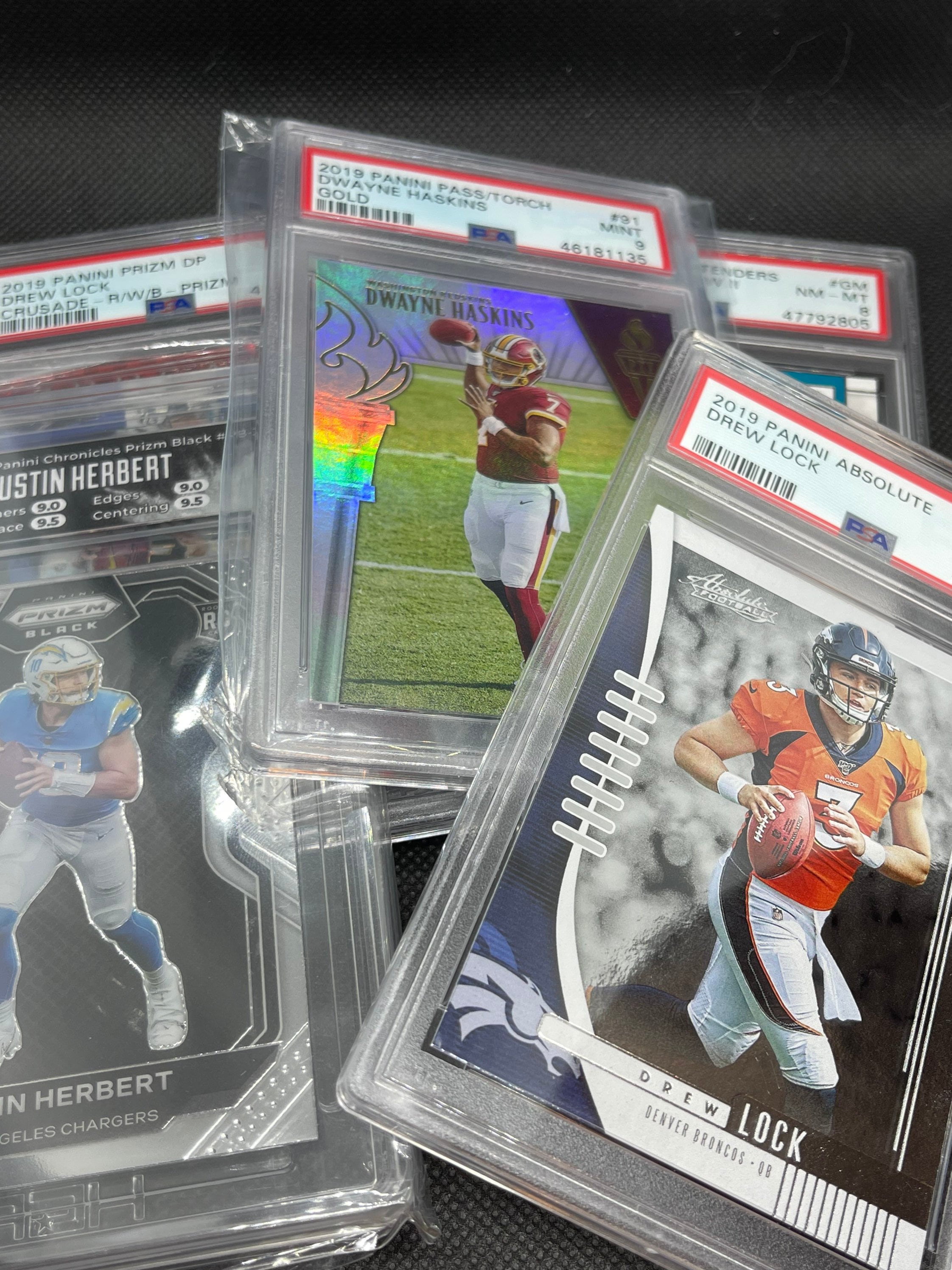 NFL Mega FOOTBALL Hit Box - Guaranteed 1 Graded Card, 4 Packs , 1 Hit ...