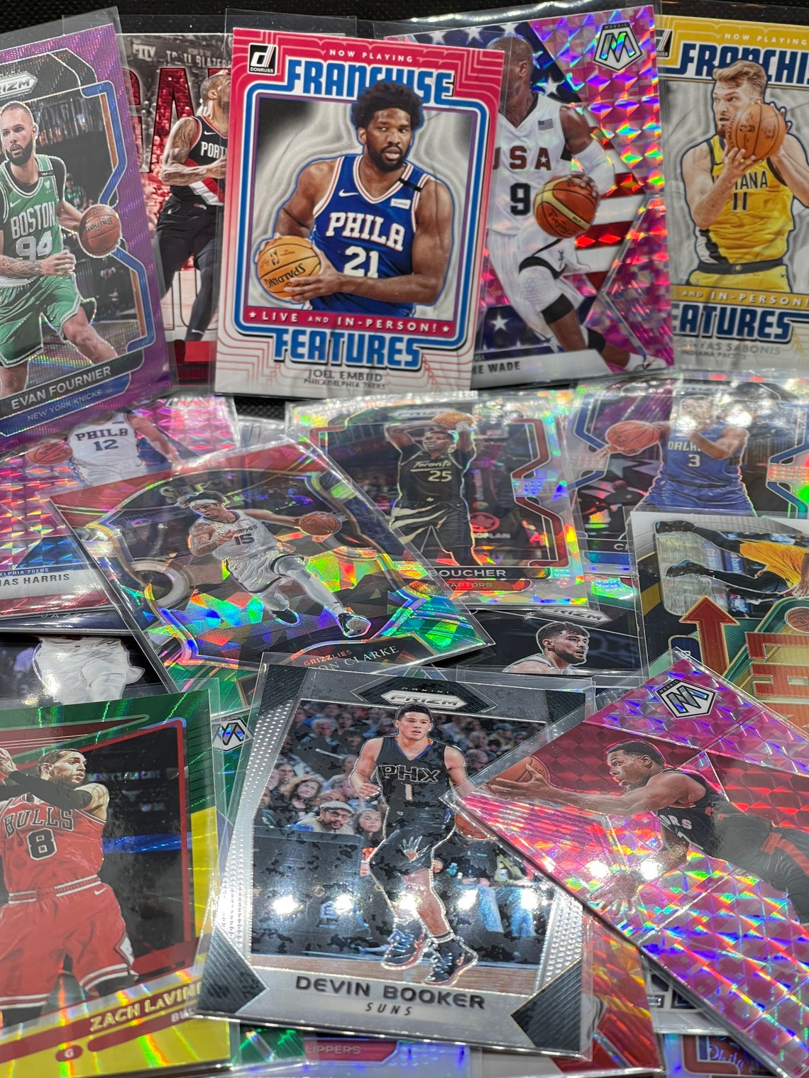 NBA Blaster Box - 1 GRADED CARD, 2 Packs, 1 Hit (patch, Auto, or ...