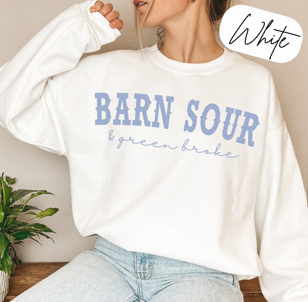 Barn Sour Sweatshirt: Horse Girl Equestrian Gift - Etsy