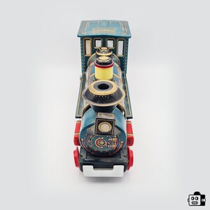 MODERN TOYS Vintage Tin Toy Western Train Battery Operated - Etsy