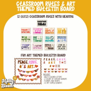 Elements of Art Classroom Decor Bundle, Principles of Design Posters ...