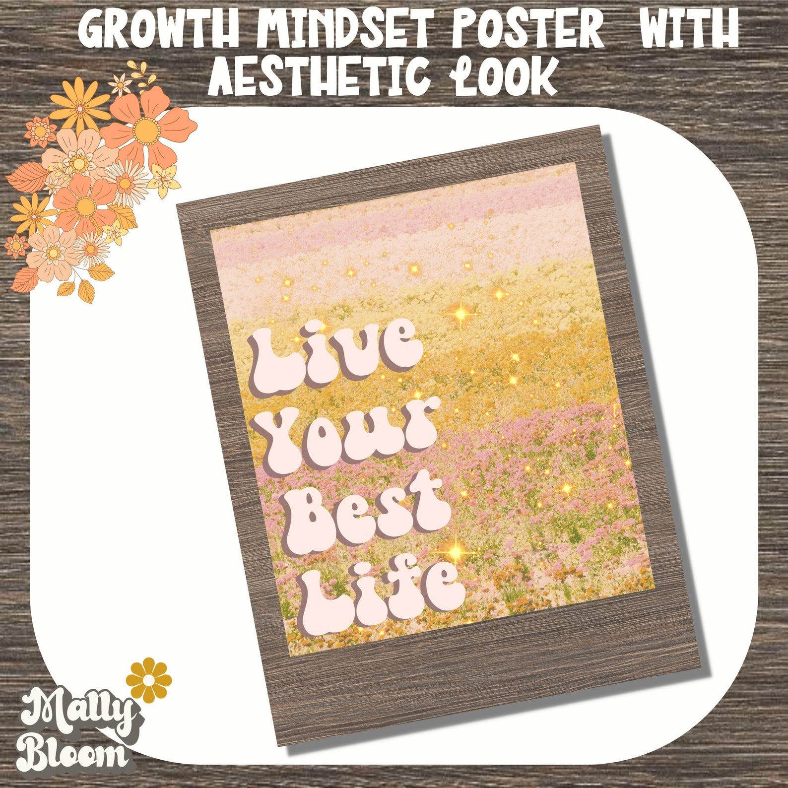 Middle School Boho Classroom Decor Growth Mindset Poster - Etsy