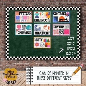 Principles of Design Poster Bundle Classroom Decorclassroom - Etsy