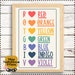 Rainbow Elements of Art Classroom Decor Bundle,principles of Design ...