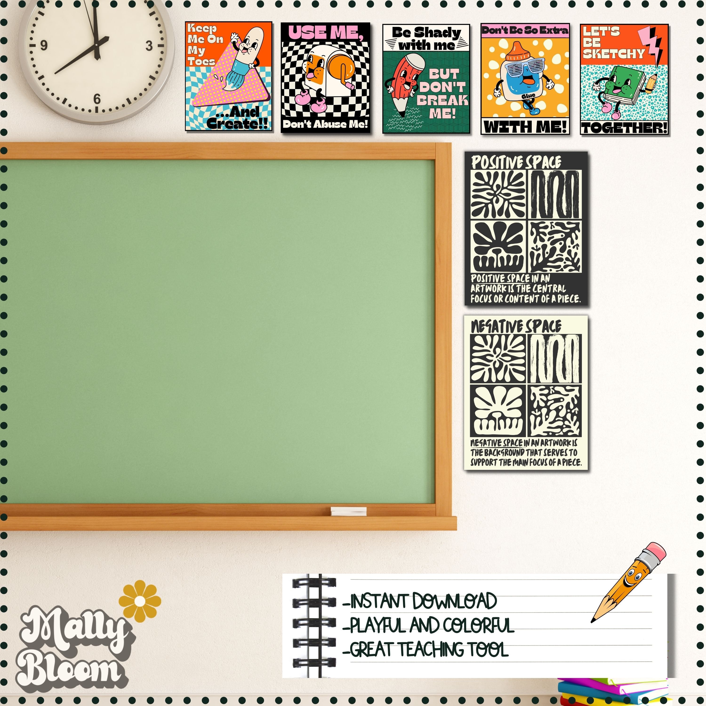 Art Classroom Poster Printable,art Classroom Decor,art Teacher Poster ...