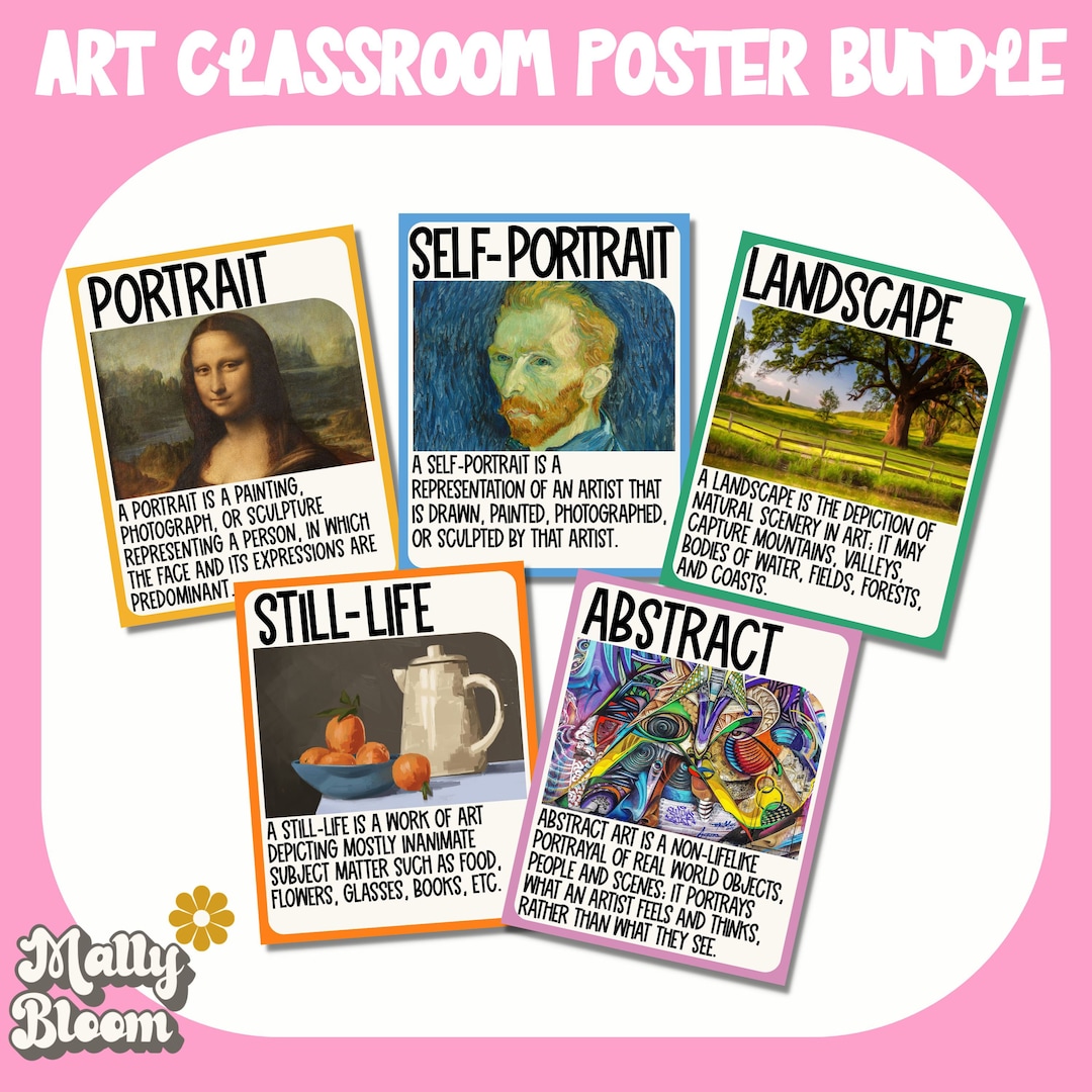 Art Classroom Poster Printable, Classroom Decor, Classroom Poster ...