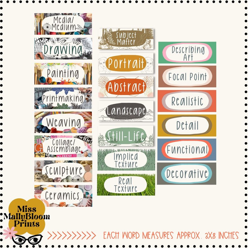 Word Wall Art Bundle Art Words Classroom Decor Word Wall - Etsy