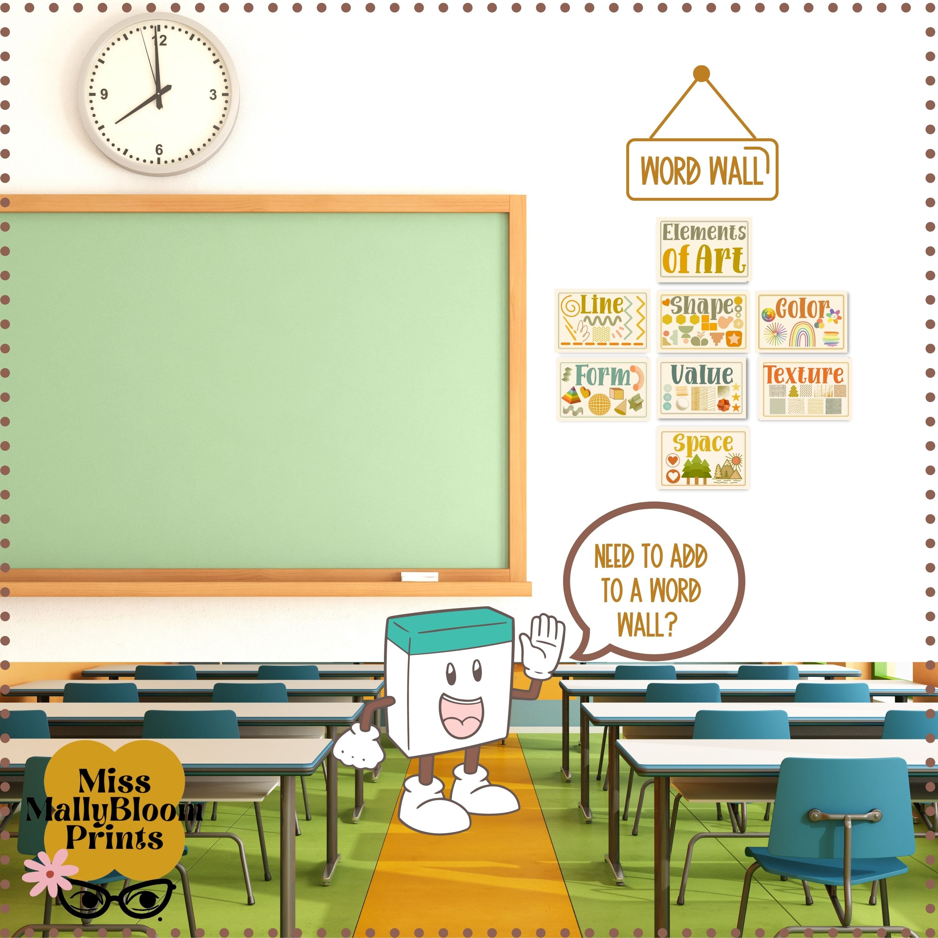 Art Classroom Poster Bundle Neutral Elements of Art Art - Etsy