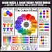 Color Wheel Poster, Art Classroom Decor, Color Wheel Printable, Color ...