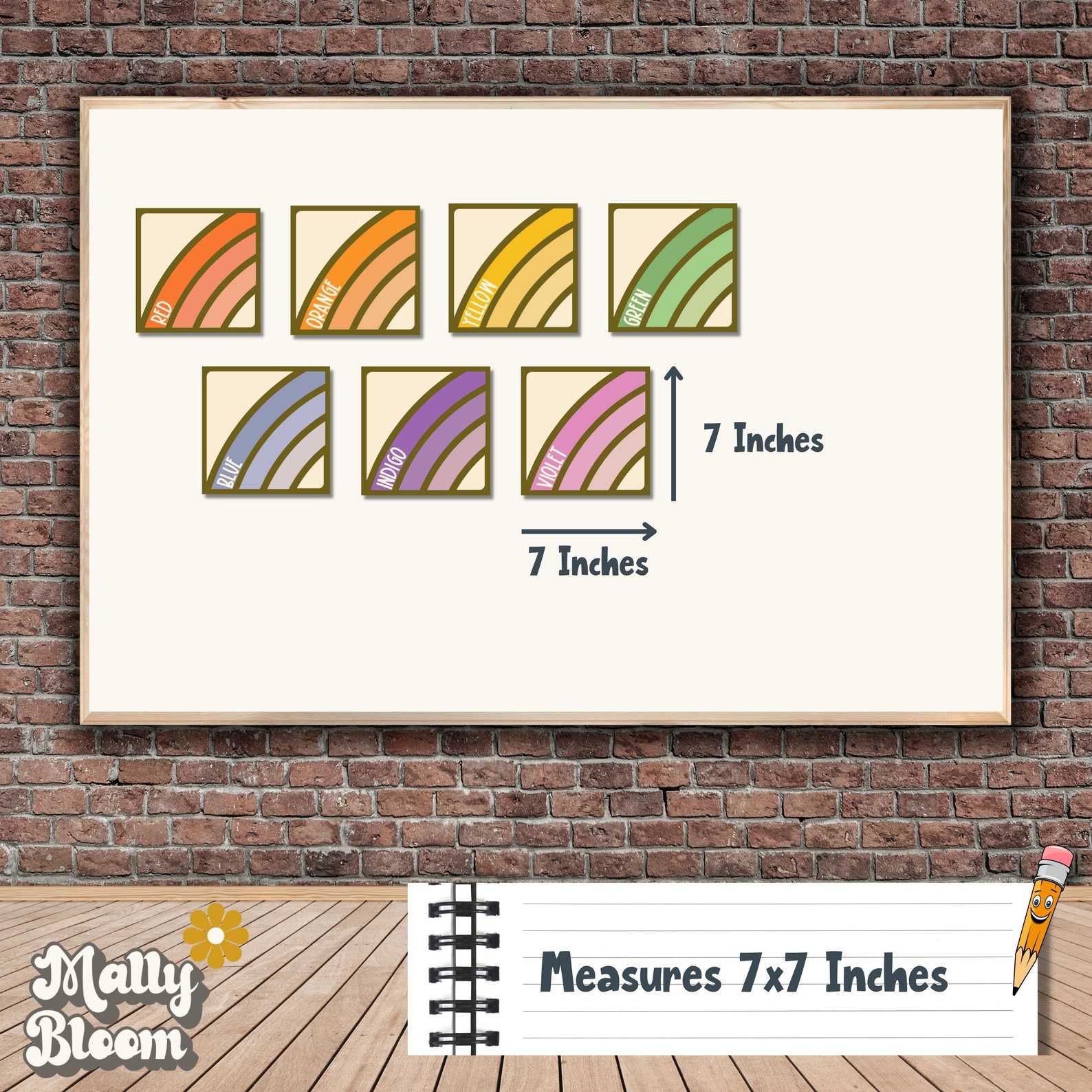 Art Classroom Decor, Color Theory Poster Bundle, Color Wheel Mixing ...