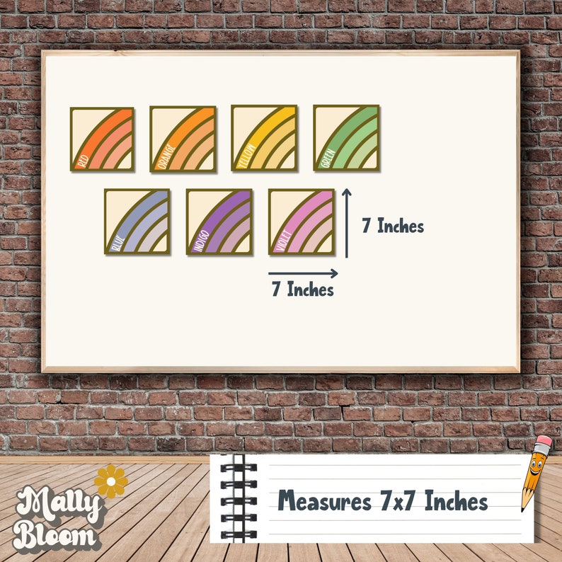 Art Classroom Decor Color Theory Poster Bundle Color Wheel - Etsy