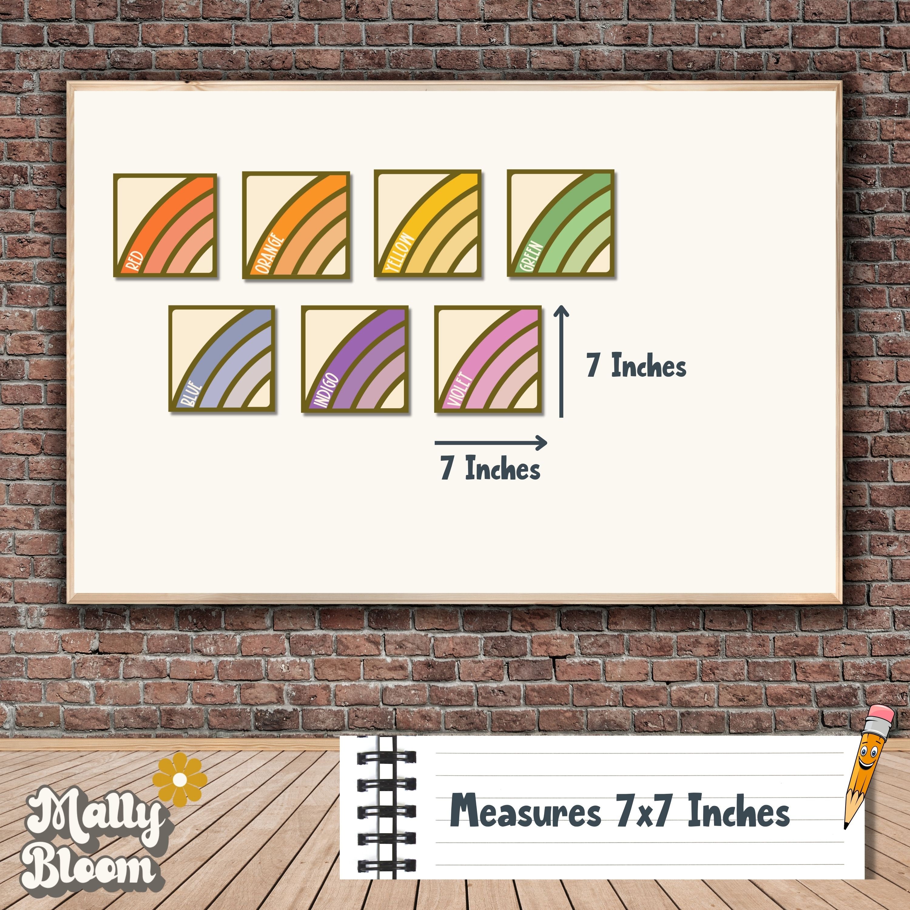 Art Classroom Decor Color Theory Poster Bundle Color Wheel - Etsy