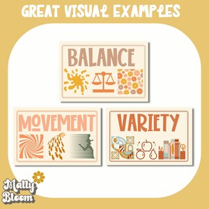 Classroom Poster Bundle, Principles of Design, Art Classroom Decor ...