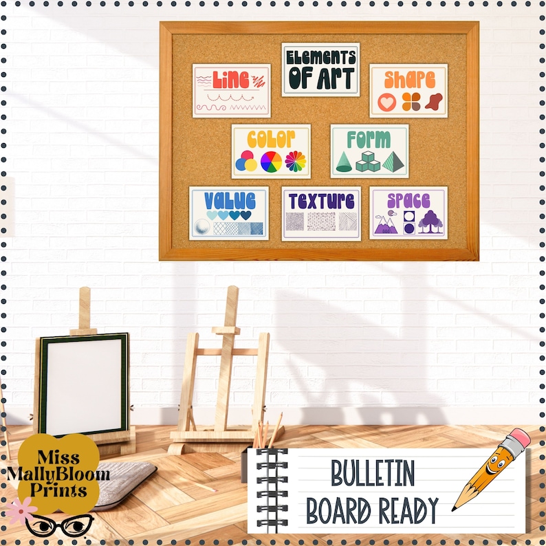 Classroom Poster Bundle Elements of Art Art Classroom Decor - Etsy