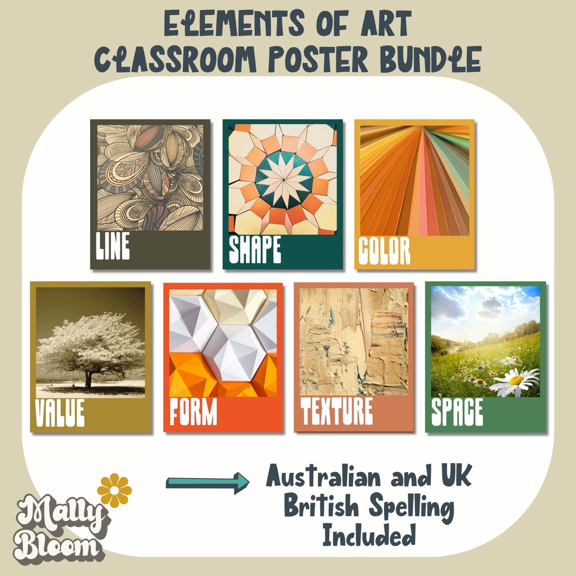 Elements of Art Poster Bundle Art Elements Decor Bundle Art - Etsy