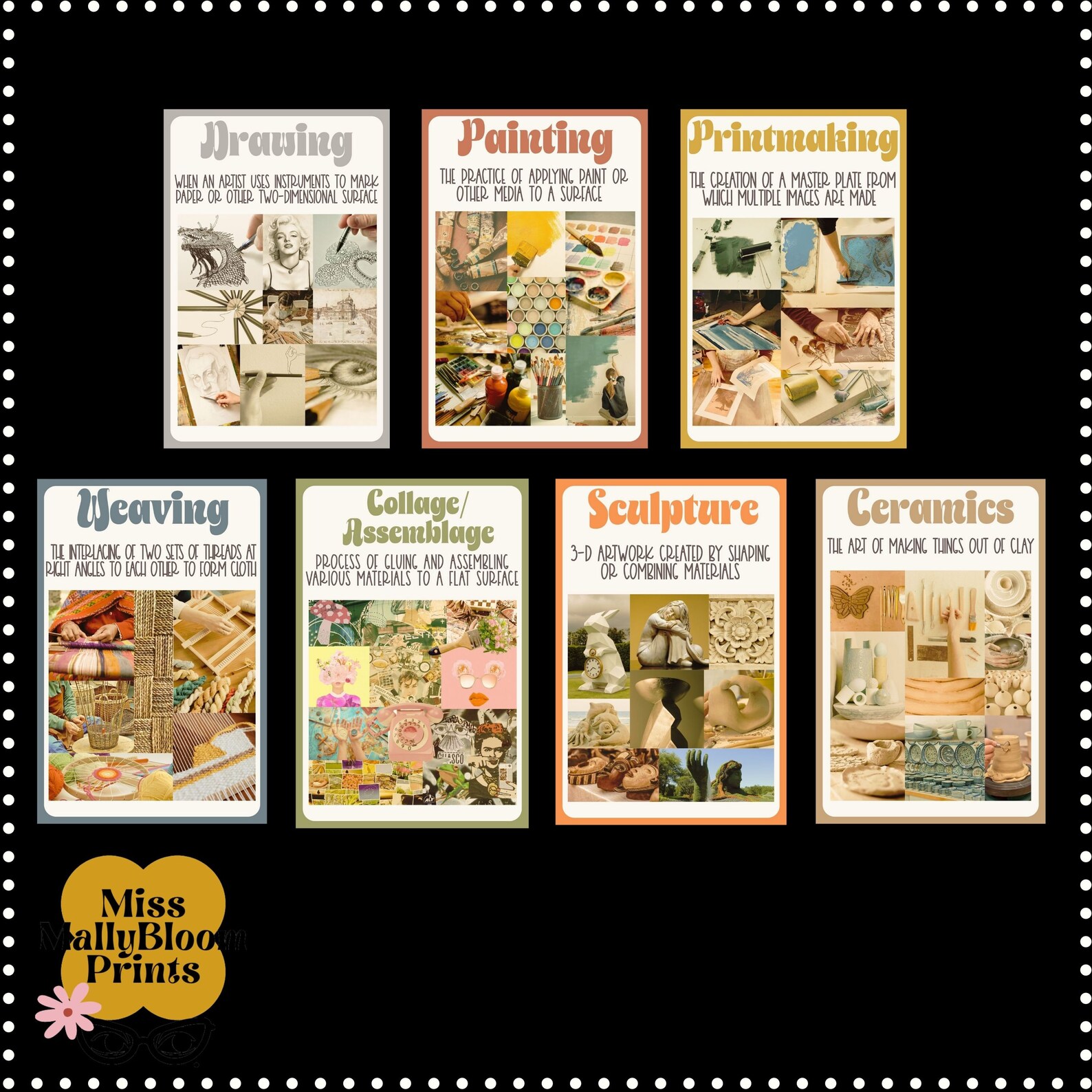 Art Classroom Poster Bundle Classroom Decor Classroom Poster - Etsy