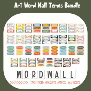 Elements of Art Classroom Decor Bundle, Principles of Design Posters ...