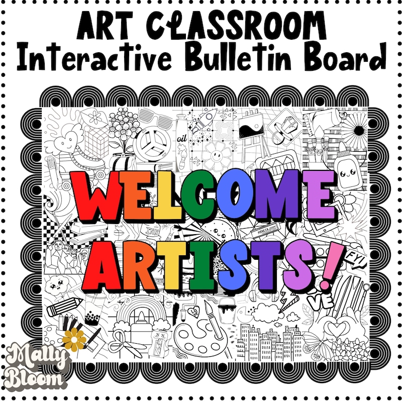 Bulletin Board Art - Etsy