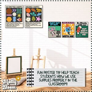 Art Classroom Poster, Art Teacher Decor, Art Classroom Rules,art Class ...