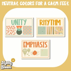 Classroom Poster Bundle, Principles of Design, Art Classroom Decor ...